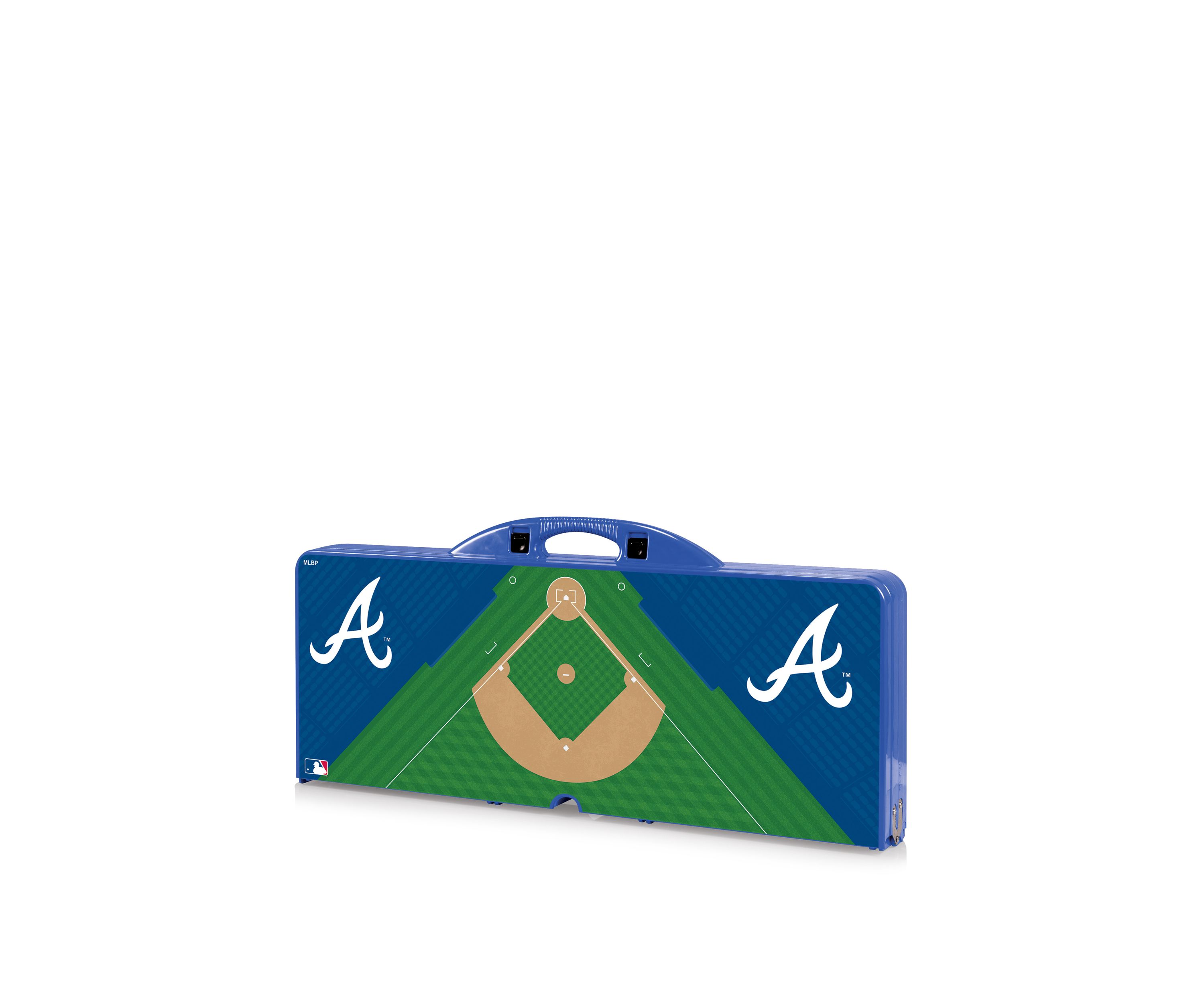 Oniva MLB Atlanta Braves Picnic Table Portable Folding Table with Seats ...
