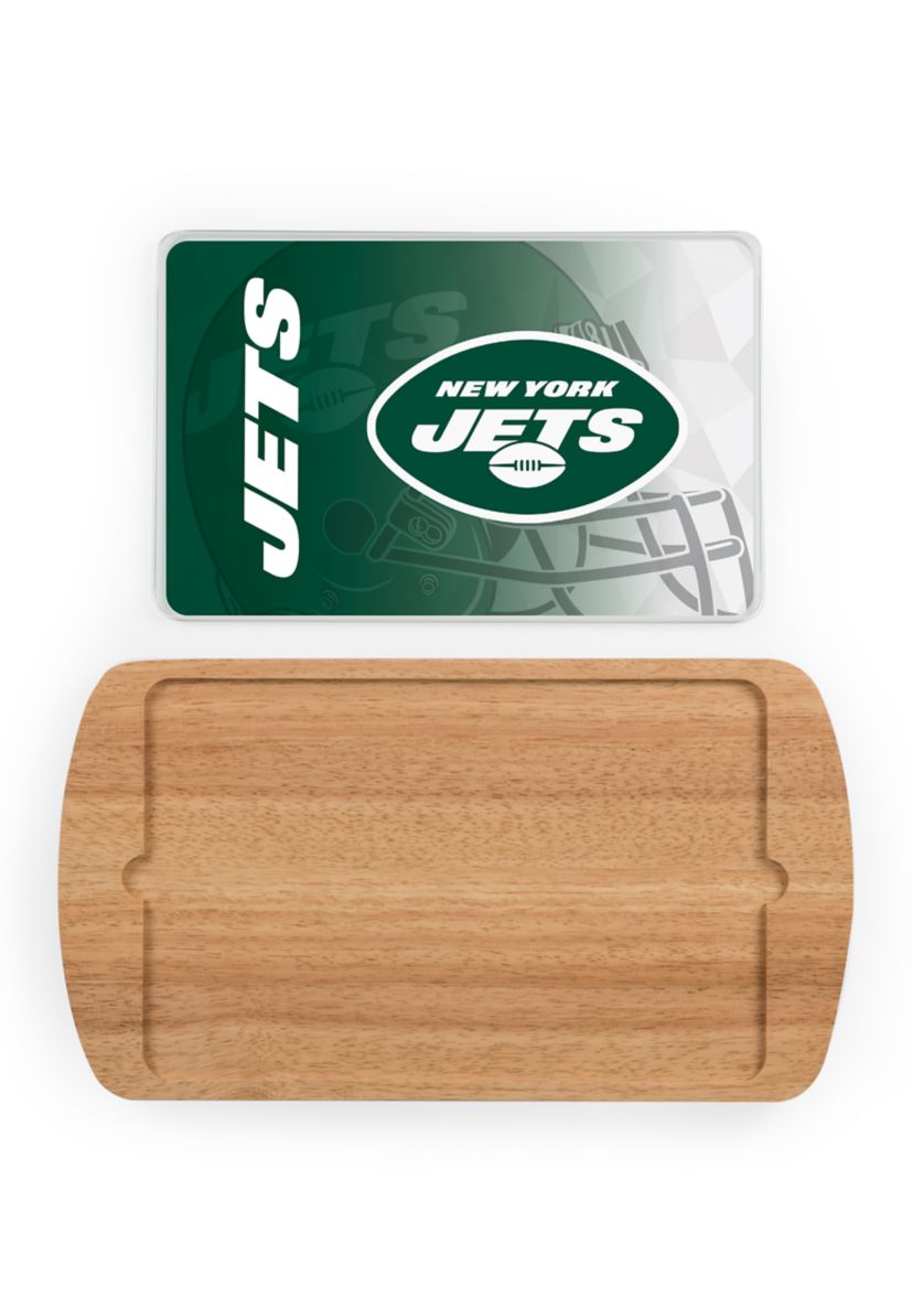 Toscana NFL New York Jets Billboard Glass Top Serving Tray | Belk