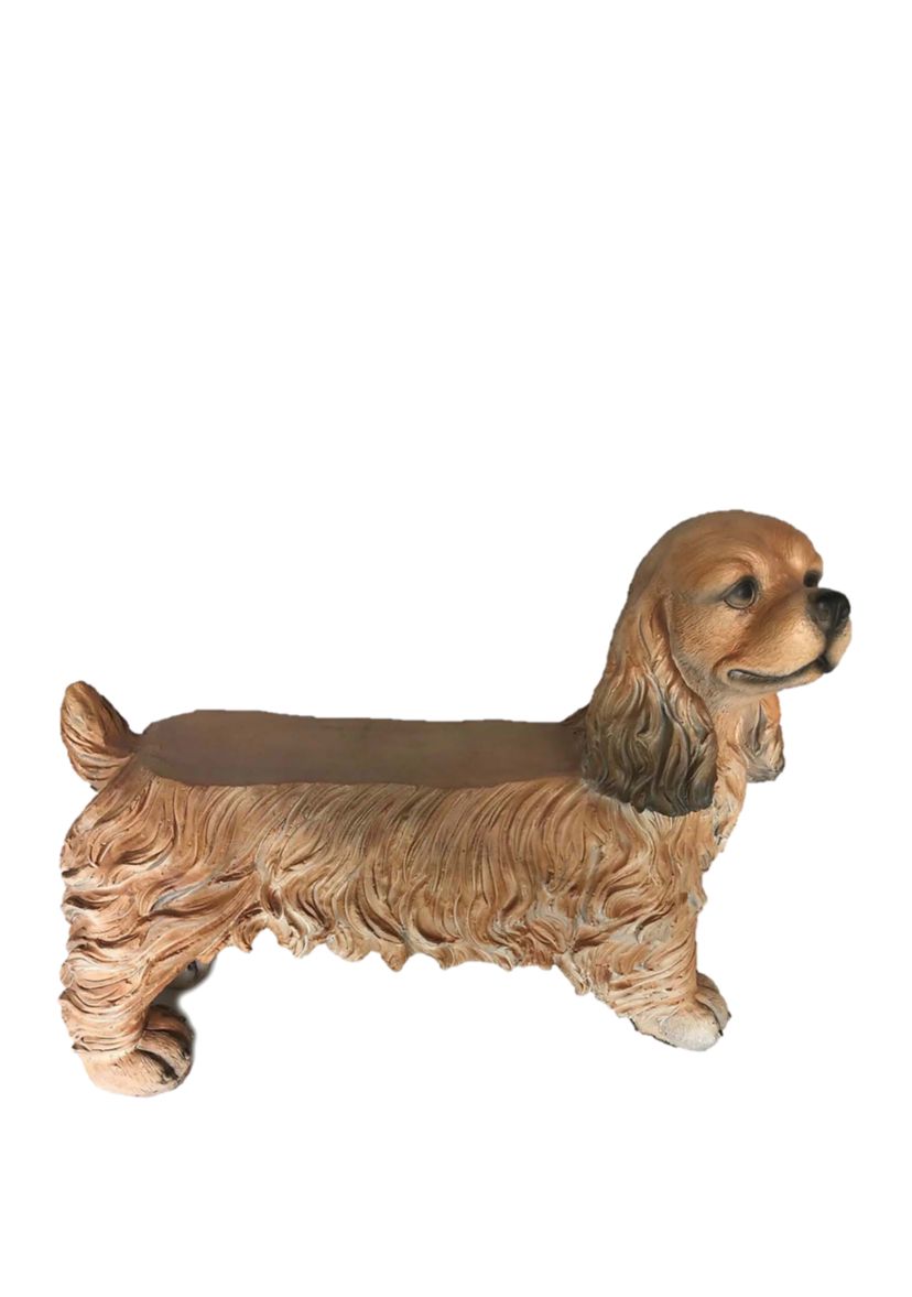 Santa's Workshop Inc 30 Inch Cocker Spaniel Bench | Belk