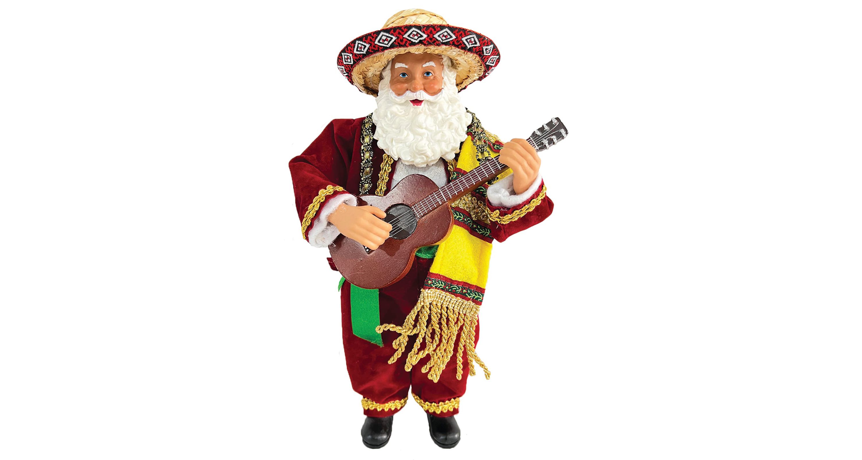 Santa's Workshop Inc 10 inch Mexican Santa | Belk