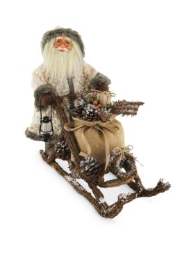 Santa's Workshop Inc 18-in. Woodsman Mushing Sled | belk
