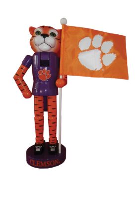Santa's Workshop NCAA Clemson Tigers Mascot Nutcracker | belk