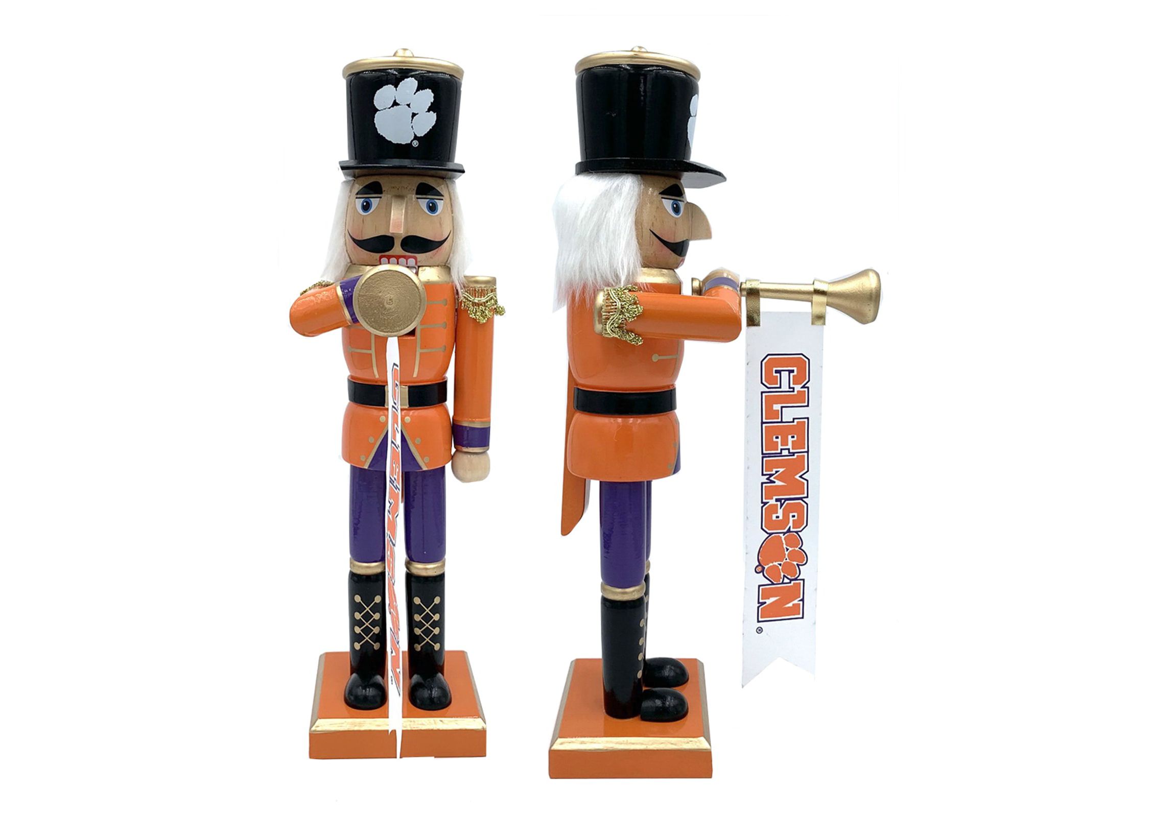 Santa's Workshop Inc 14 inch Clemson Bugler Nutcracker | Belk