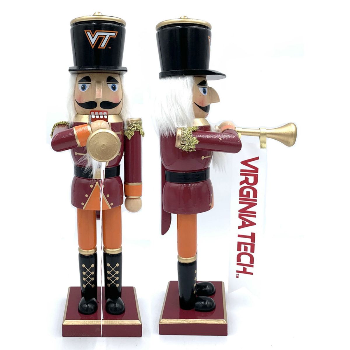 Santa's Workshop Inc 14 inch Virginia Tech Bugler Nutcracker | Belk