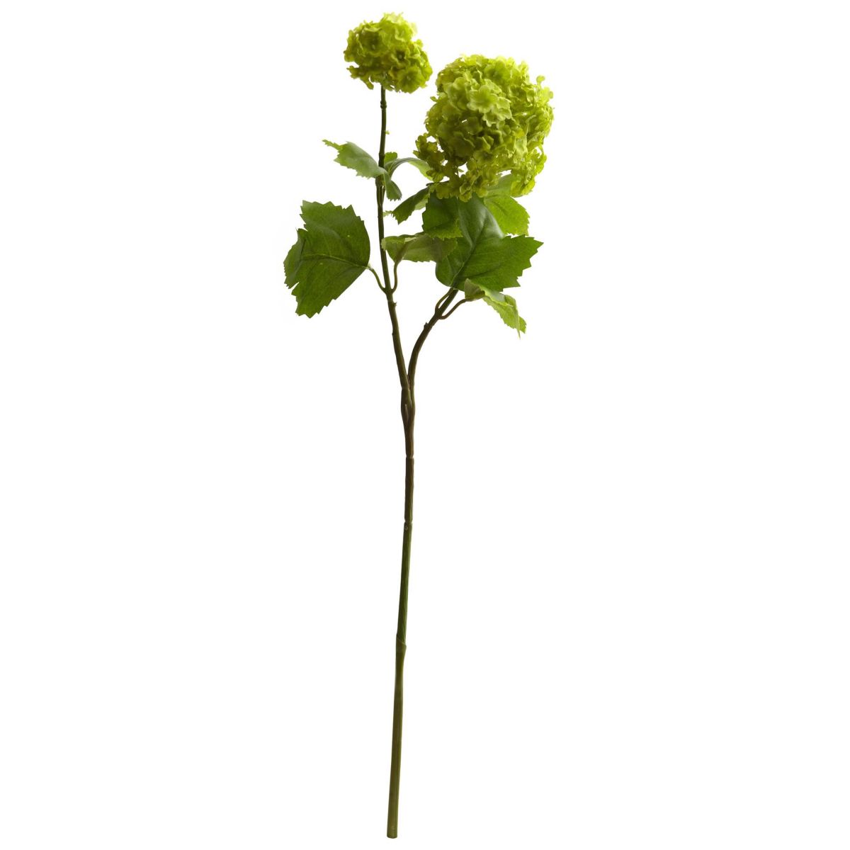 Nearly Natural 18-Inch Snowball Hydrangea Artificial Flower (Set of 6 ...