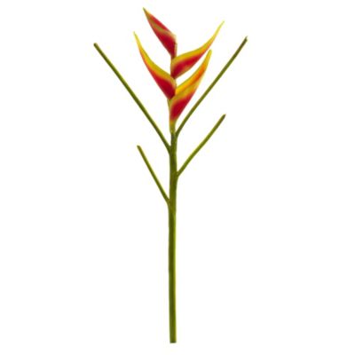 Nearly Natural 26-Inch Heliconia Artificial Flower (Set of 4) | Belk
