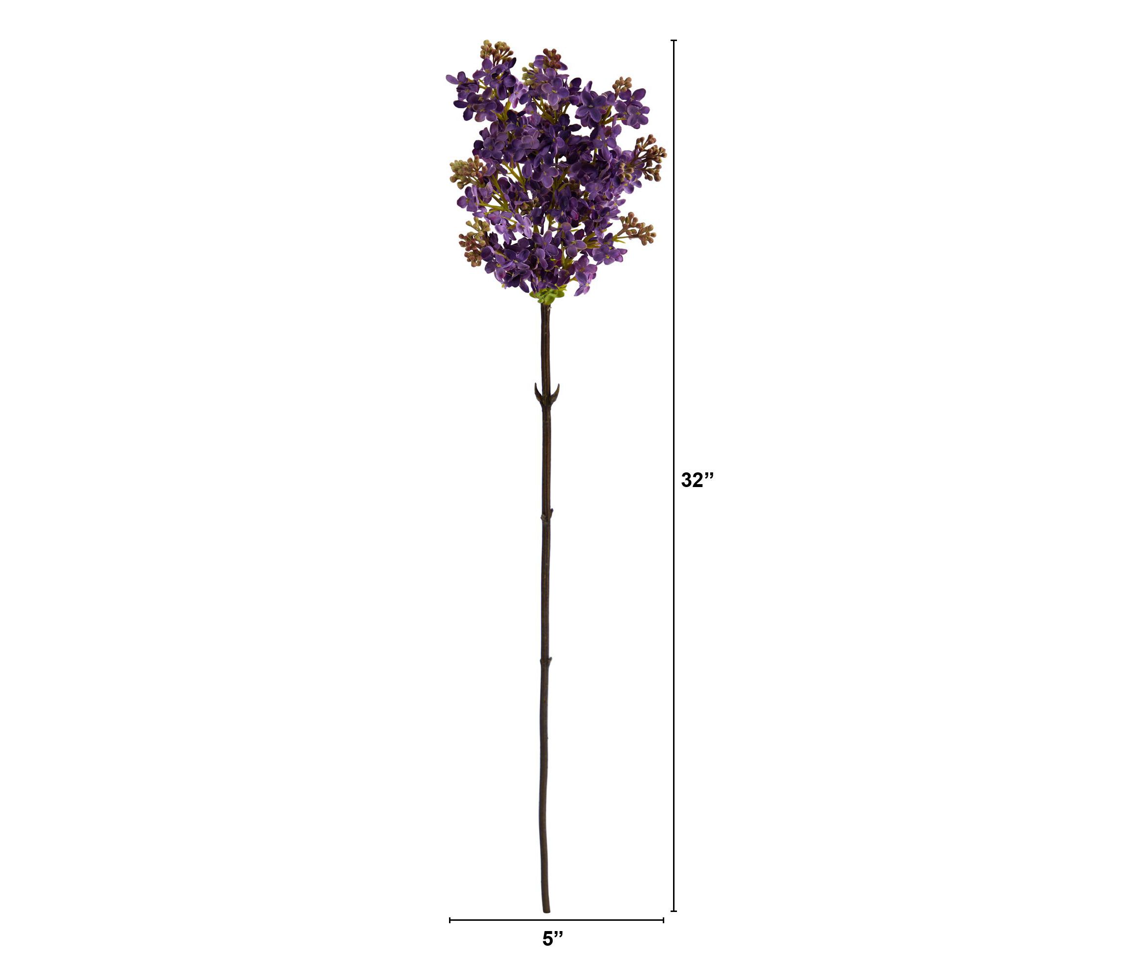 Nearly Natural 32-Inch Lilac Artificial Flower (Set of 4) | Belk
