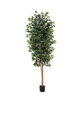 Nearly Natural 8-Foot Ficus Tree | belk