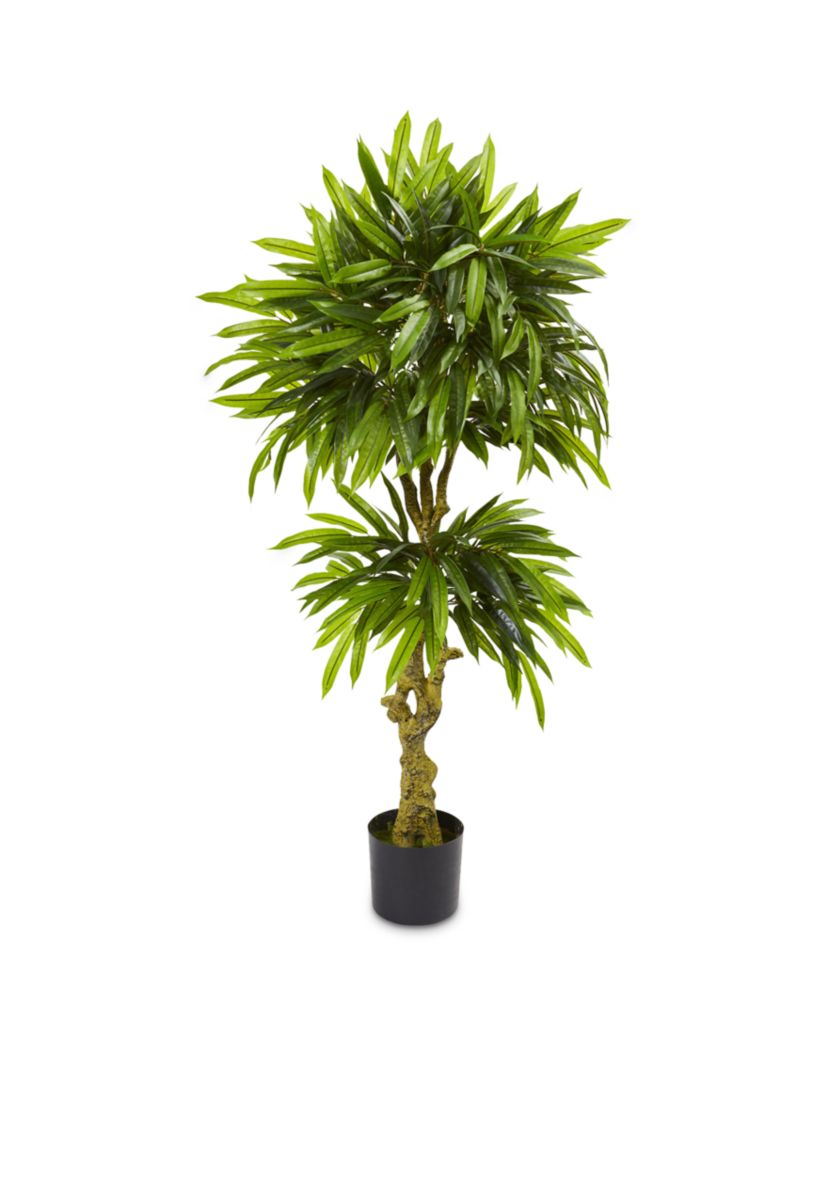 Nearly Natural Slim Mango Artificial Tree (Indoor/Outdoor) | Belk