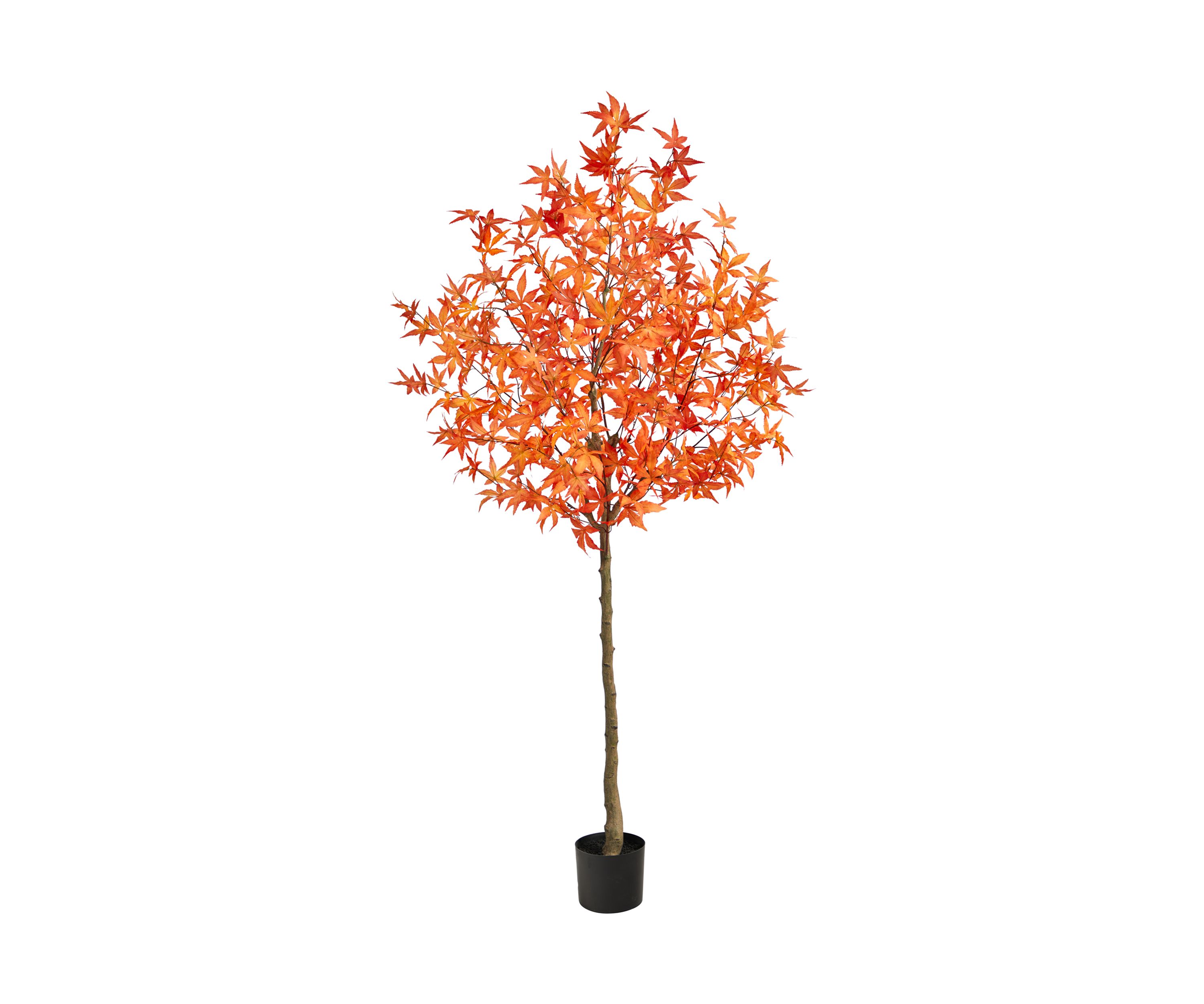 Nearly Natural 6 Foot Autumn Maple Artificial Tree | Belk