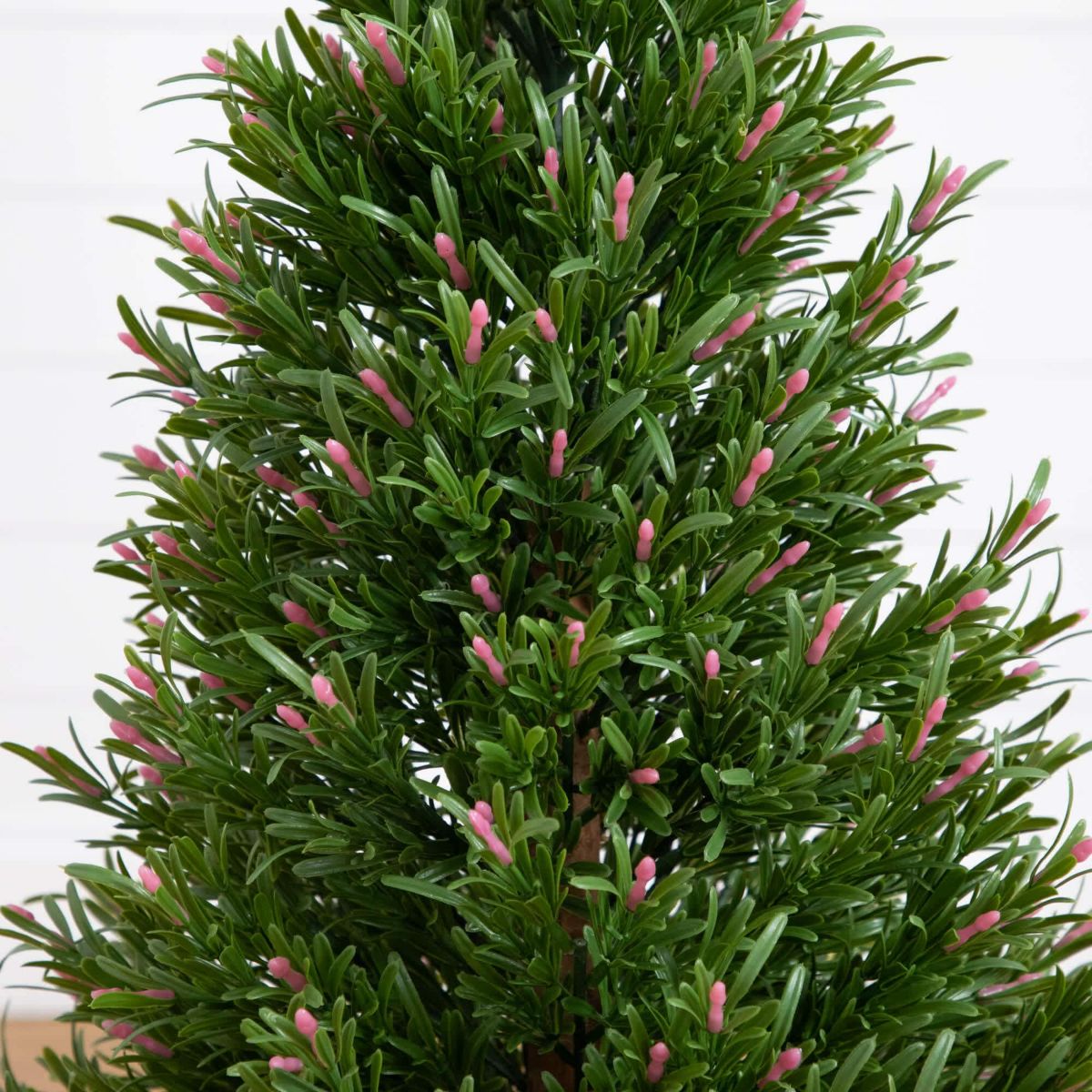 Nearly Natural 3-Foot UV Resistant Artificial Rosemary Cone Topiary ...