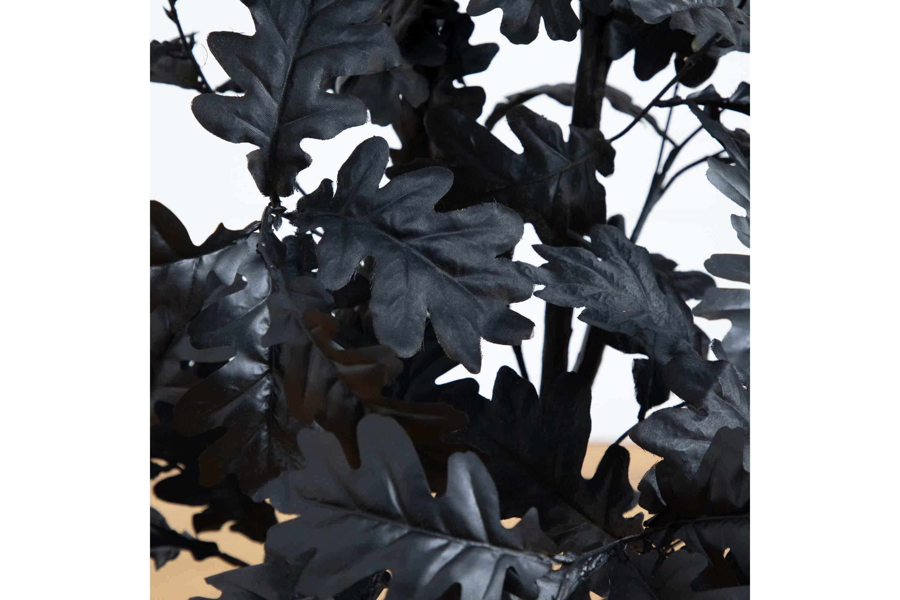 Nearly Natural 4-Foot Artificial Halloween Black Oak Tree | Belk