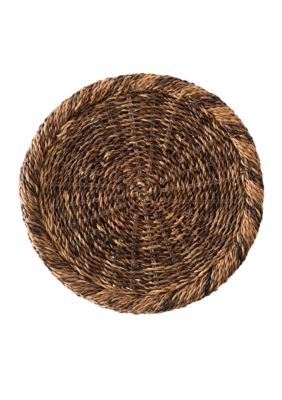 Home Essentials & Beyond Natural Wood Grain Charger | belk