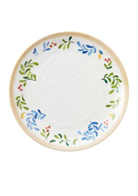 Crown & Ivy™ Set of 4 Peachy Keen Melamine Dinner Plates | belk