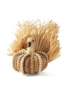 Crown & Ivy™ Natural Decorative Turkey | Belk