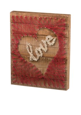 PRIMITIVES by Kathy Love Heart String Art | belk