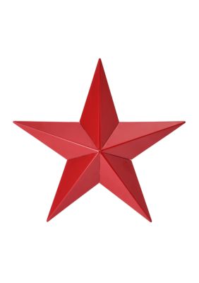 Modern. Southern. Home.™ Red Metal Star Wall Decoration | belk
