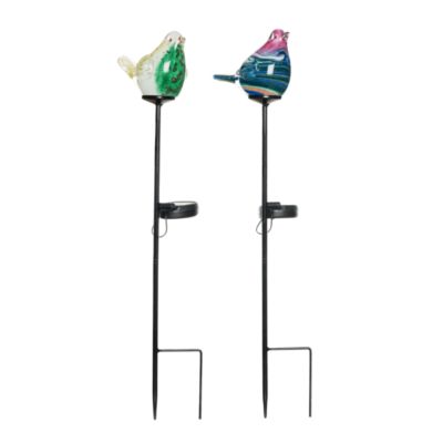 Transpac Transpac Glass Bird Y/S Set of 2 Spring Home Decorations | belk