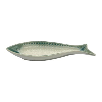 Transpac Transpac Ceramic Fish Plate Home Decorations Spring | belk