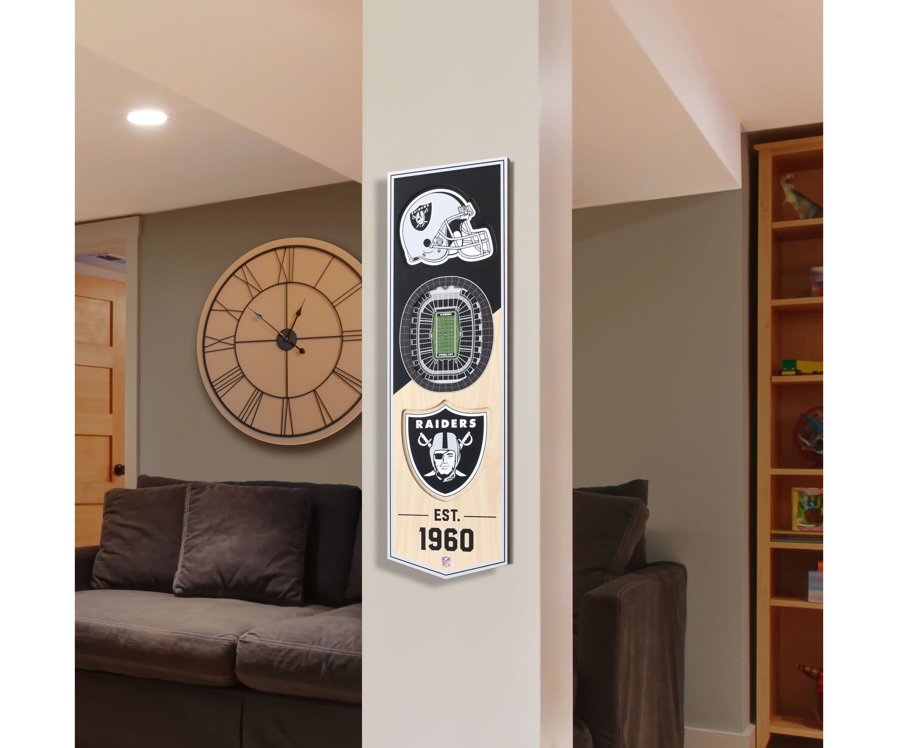 YouTheFan Oakland Raiders YouTheFan NFL Las Vegas Raiders 3D Stadium ...