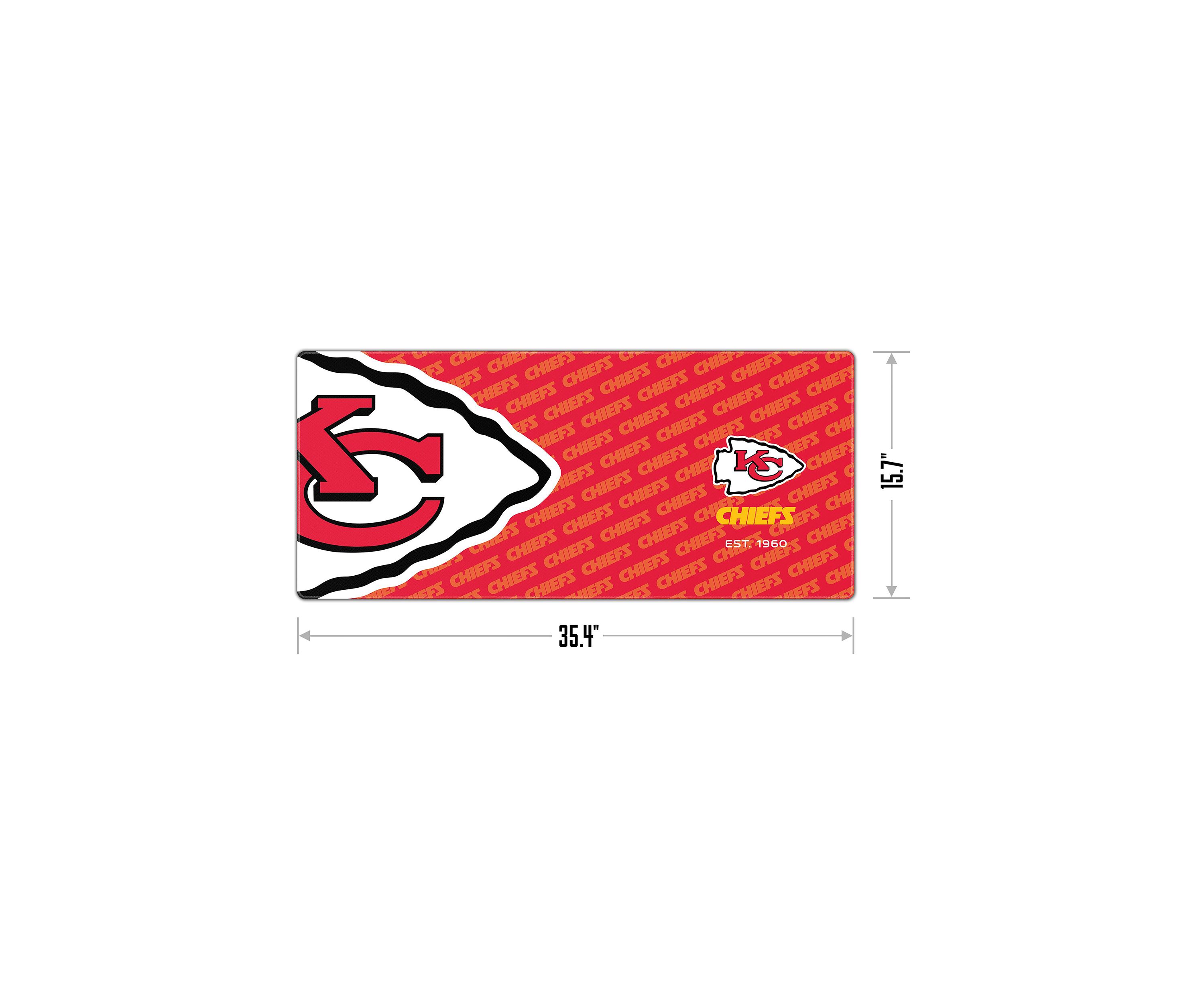 YouTheFan YouTheFan NFL Kansas City Chiefs Logo Series Desk Pad | Belk