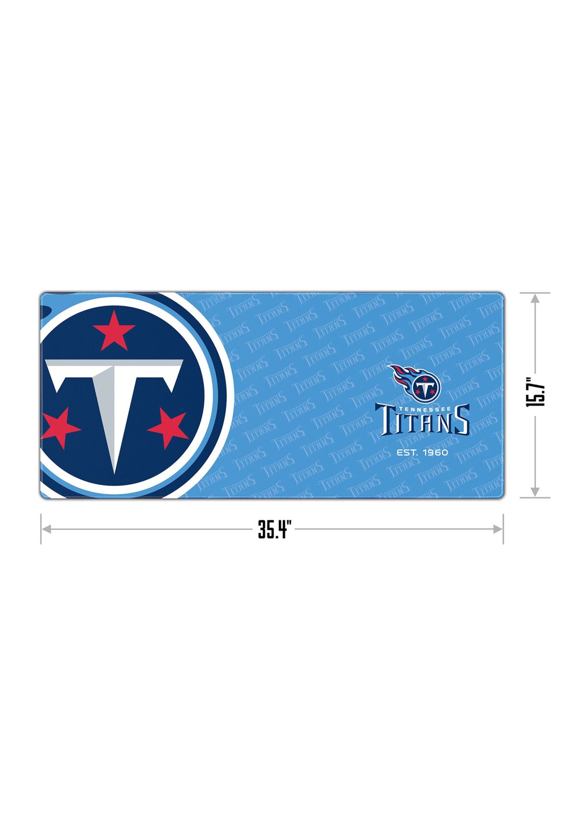 YouTheFan YouTheFan NFL Tennessee Titans Logo Series Desk Pad | Belk