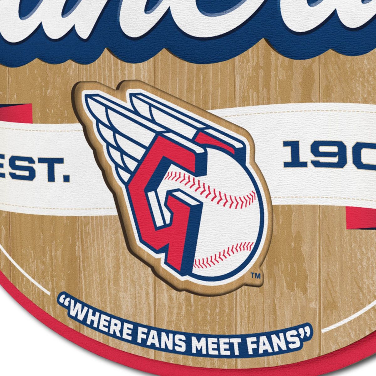 YouTheFan Cleveland Indians YouTheFan MLB Cleveland Guardians Fan Cave ...