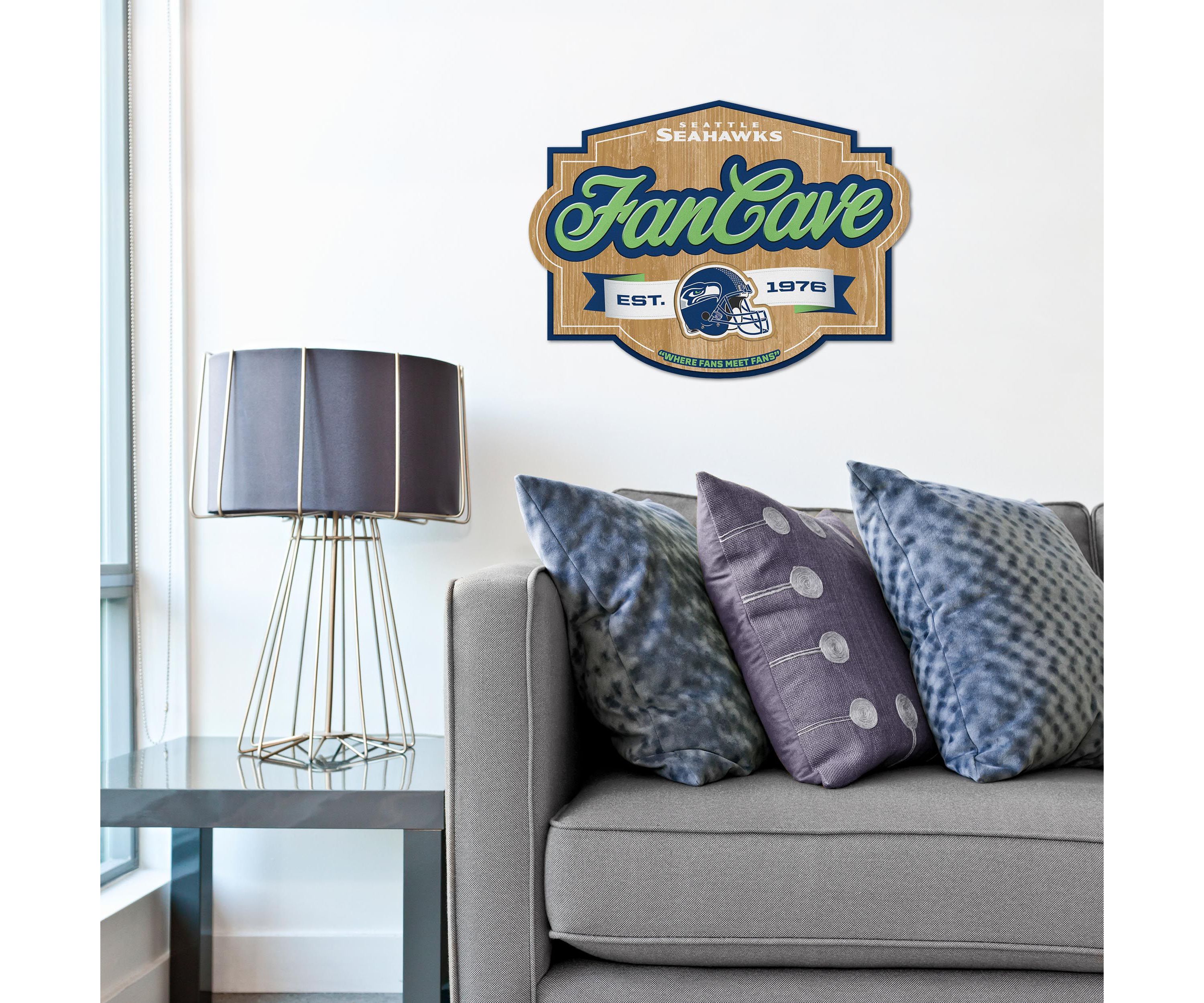 YouTheFan YouTheFan NFL Seattle Seahawks Fan Cave Sign | Belk