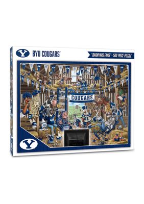 YouTheFan YouTheFan NCAA BYU Cougars Barnyard Fans 500pc Puzzle | belk
