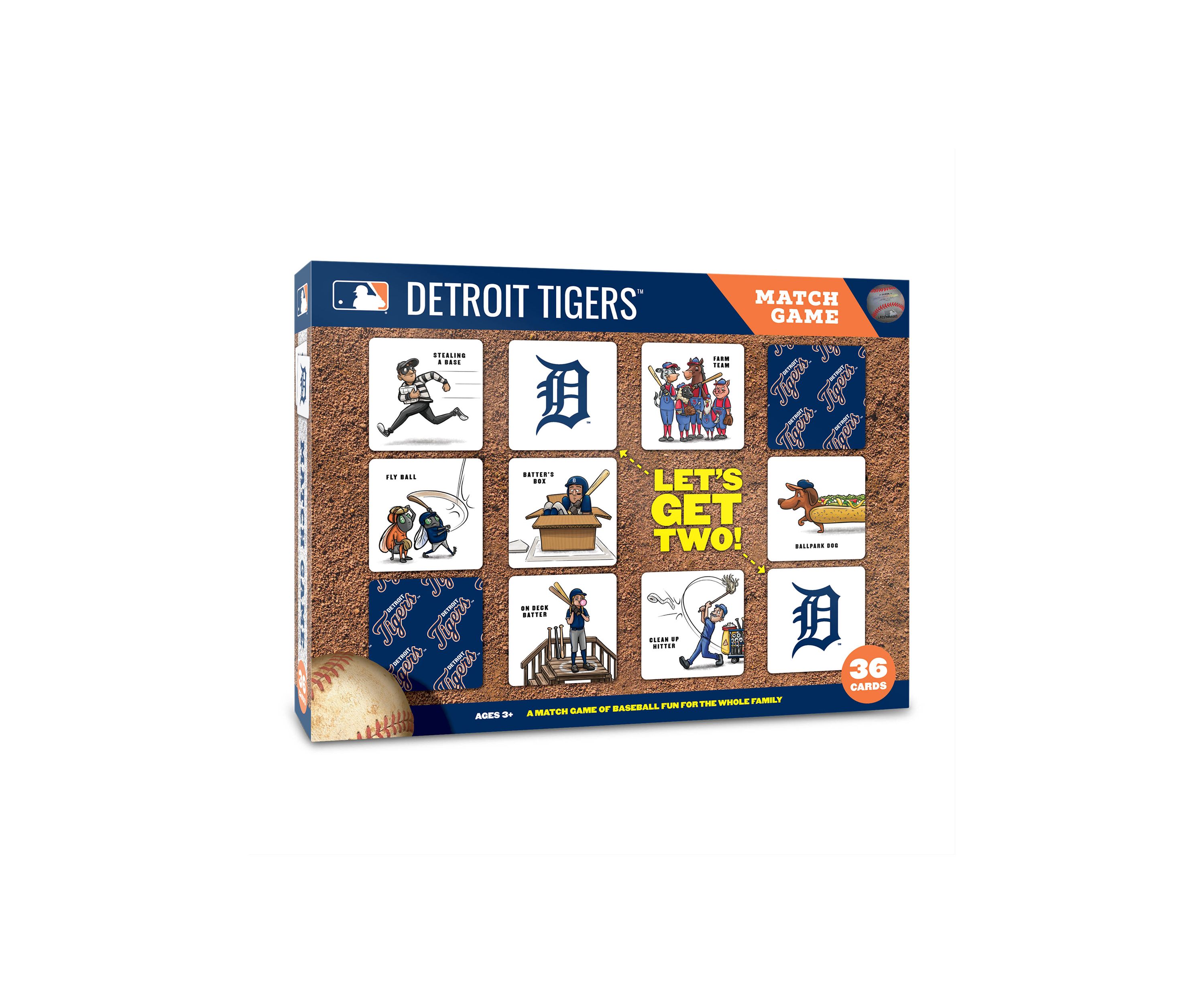 YouTheFan YouTheFan MLB Detroit Tigers Licensed Memory Match Game | Belk