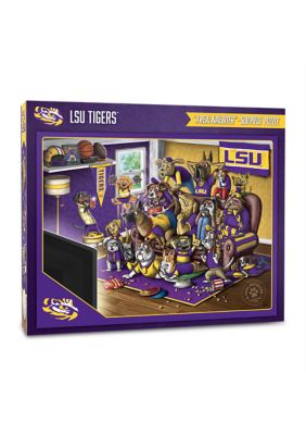 YouTheFan YouTheFan NCAA LSU Tigers Purebred Fans 500pc Puzzle - "A ...
