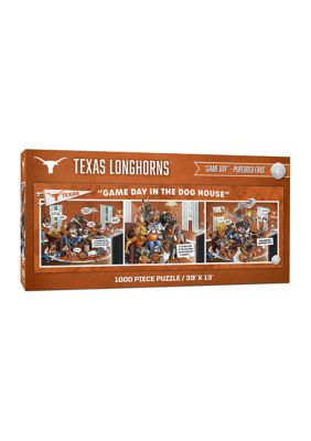 YouTheFan YouTheFan NCAA Texas Longhorns Game Day in the Dog House 1000pc Puzzle | belk