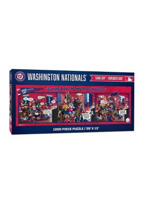 YouTheFan YouTheFan MLB Washington Nationals Game Day in the Dog House 1000pc Puzzle | belk