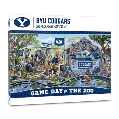 YouTheFan YouTheFan NCAA BYU Cougars Game Day At The Zoo 500pc Puzzle | belk