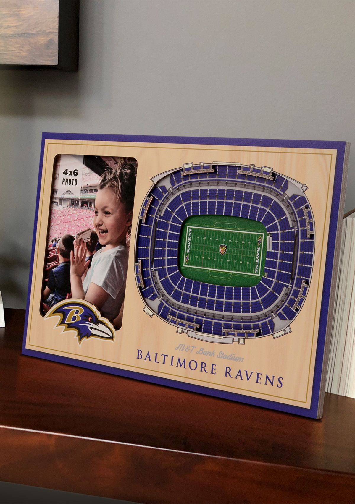 YouTheFan YouTheFan NFL Baltimore Ravens 3D StadiumView Picture Frame ...