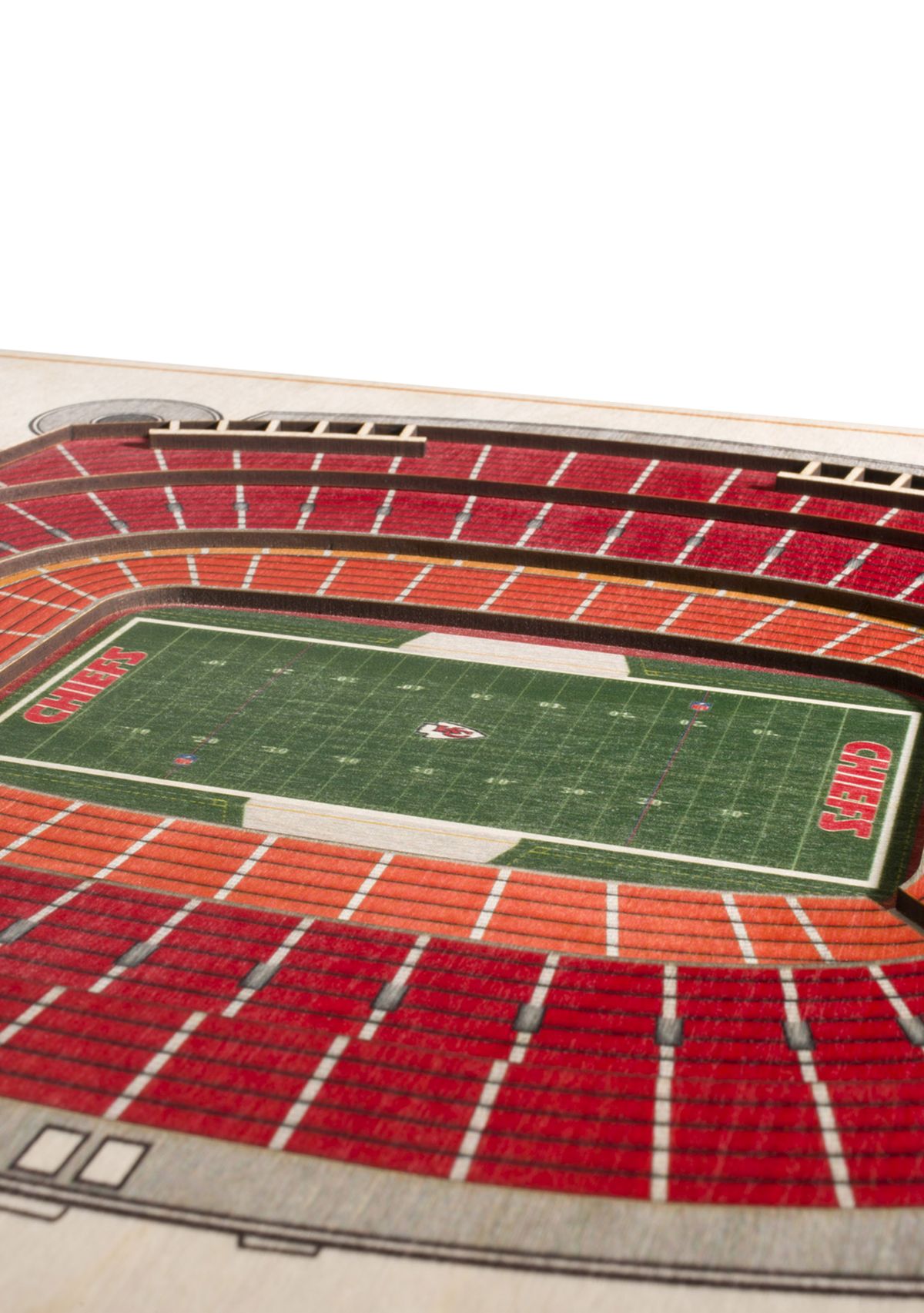 YouTheFan YouTheFan NFL Kansas City Chiefs 5-Layer StadiumView 3D Wall ...