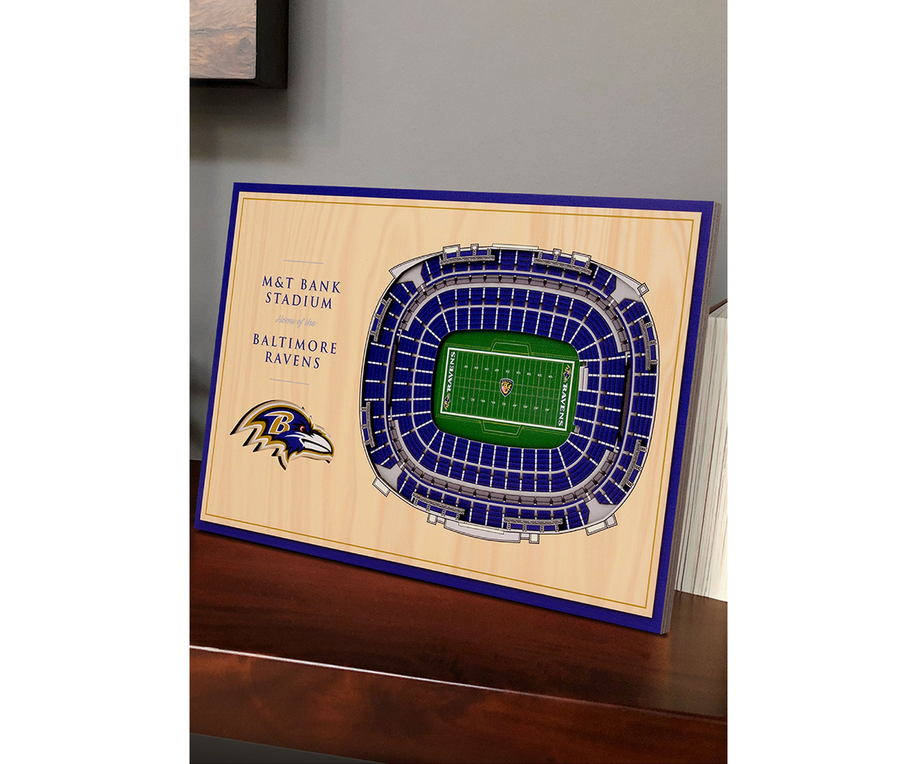 YouTheFan NFL Baltimore Ravens 3D StadiumViews Desktop Display - M&T ...