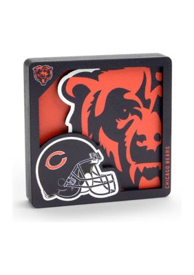 YouTheFan YouTheFan NFL Chicago Bears 3D Logo Series Magnets | belk