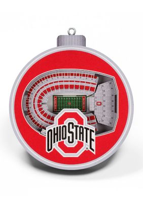 YouTheFan YouTheFan NCAA Ohio State Buckeyes 3D StadiumView Ornament ...