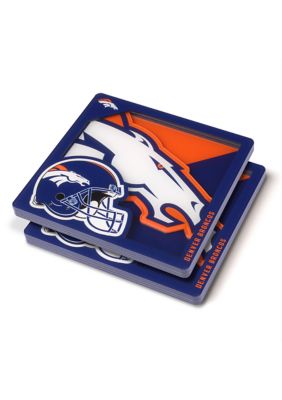 YouTheFan YouTheFan NFL Denver Broncos 3D Logo Series Coasters | Belk