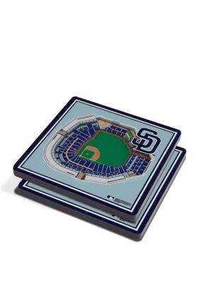 YouTheFan YouTheFan MLB San Diego Padres 3D StadiumView Coasters ...