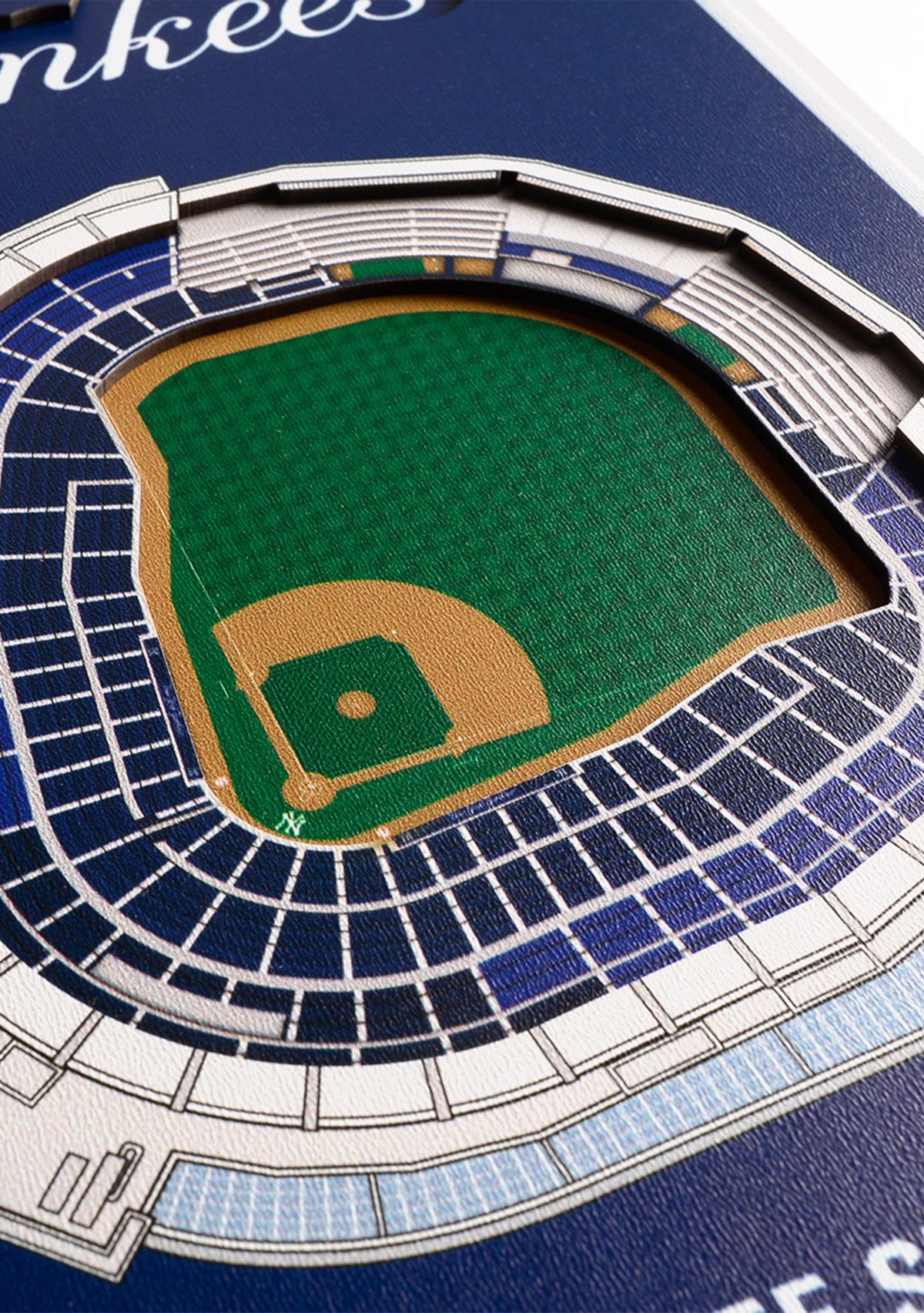 YouTheFan YouTheFan MLB New York Yankees 3D Stadium 8x32 Banner ...
