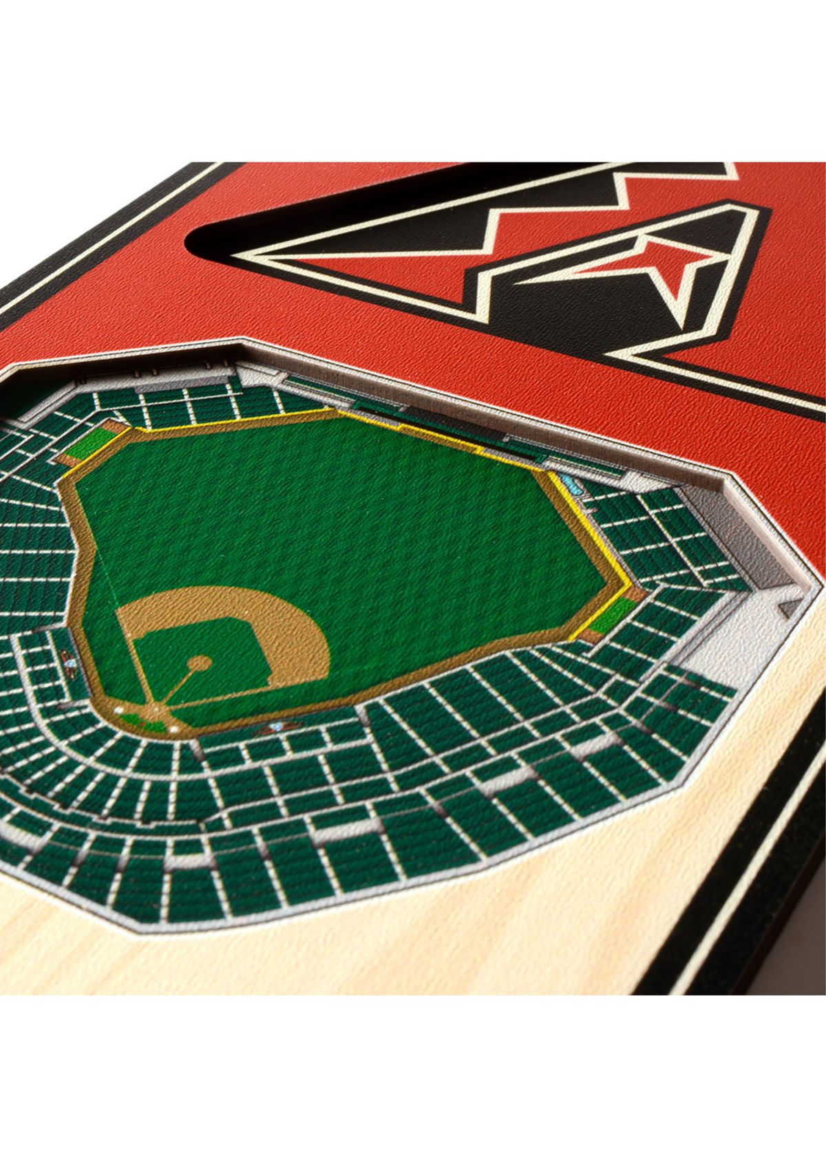 YouTheFan YouTheFan MLB Arizona Diamondbacks 3D Stadium 6x19 Banner ...