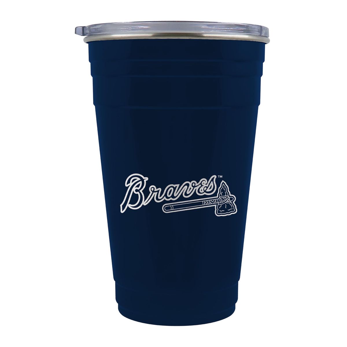 Great American Products MLB Atlanta Braves 22oz Tailgater Tumbler:22 ...