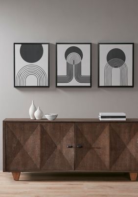Urban Habitat Cosmic Curl 3-piece Framed Canvas Wall Art Set | belk