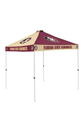 Logo NCAA FSU Seminoles 9 ft x 9 ft Checkerboard Tent | belk