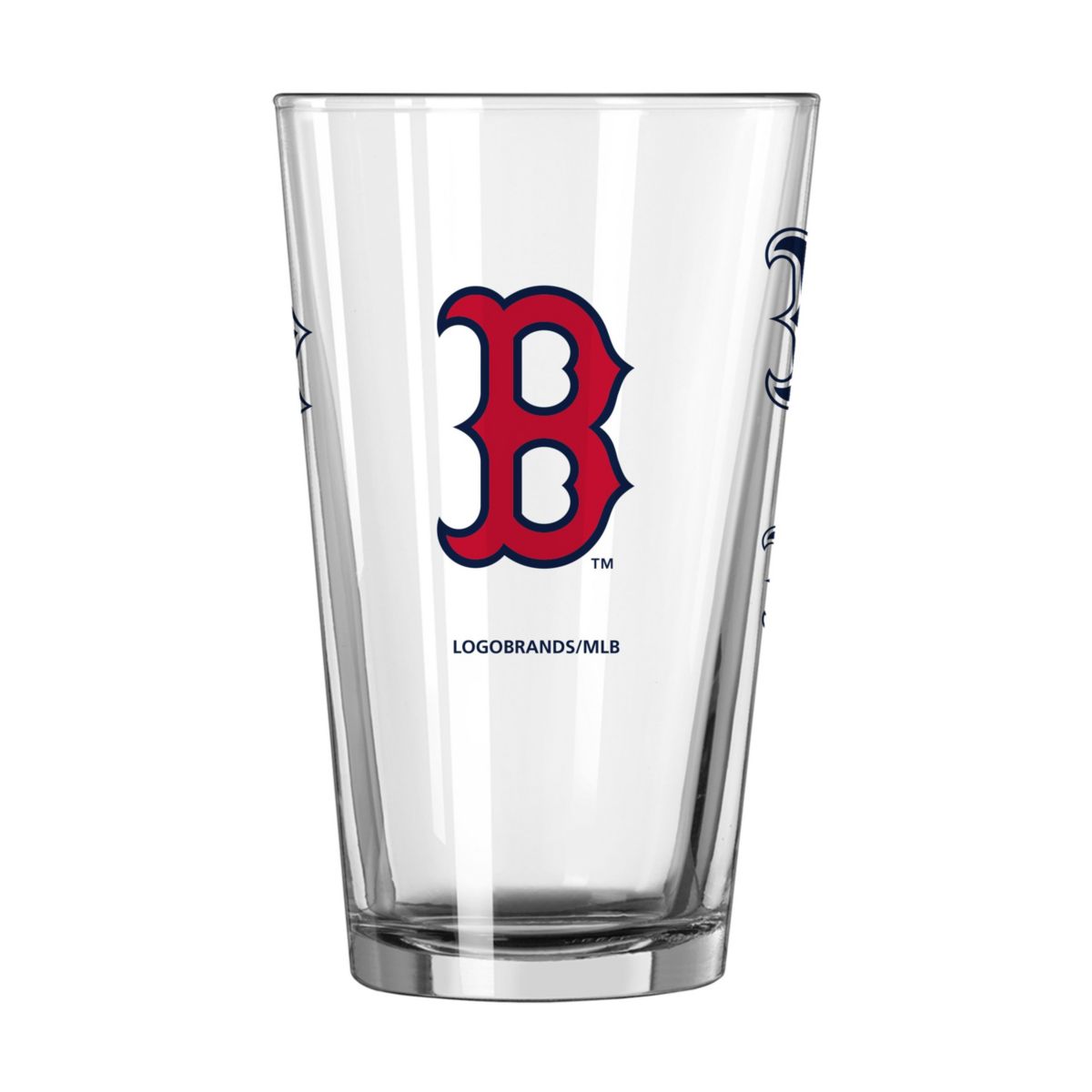 Logo Brands MLB Boston Red Sox 16oz Scatter Pint Glass | Belk