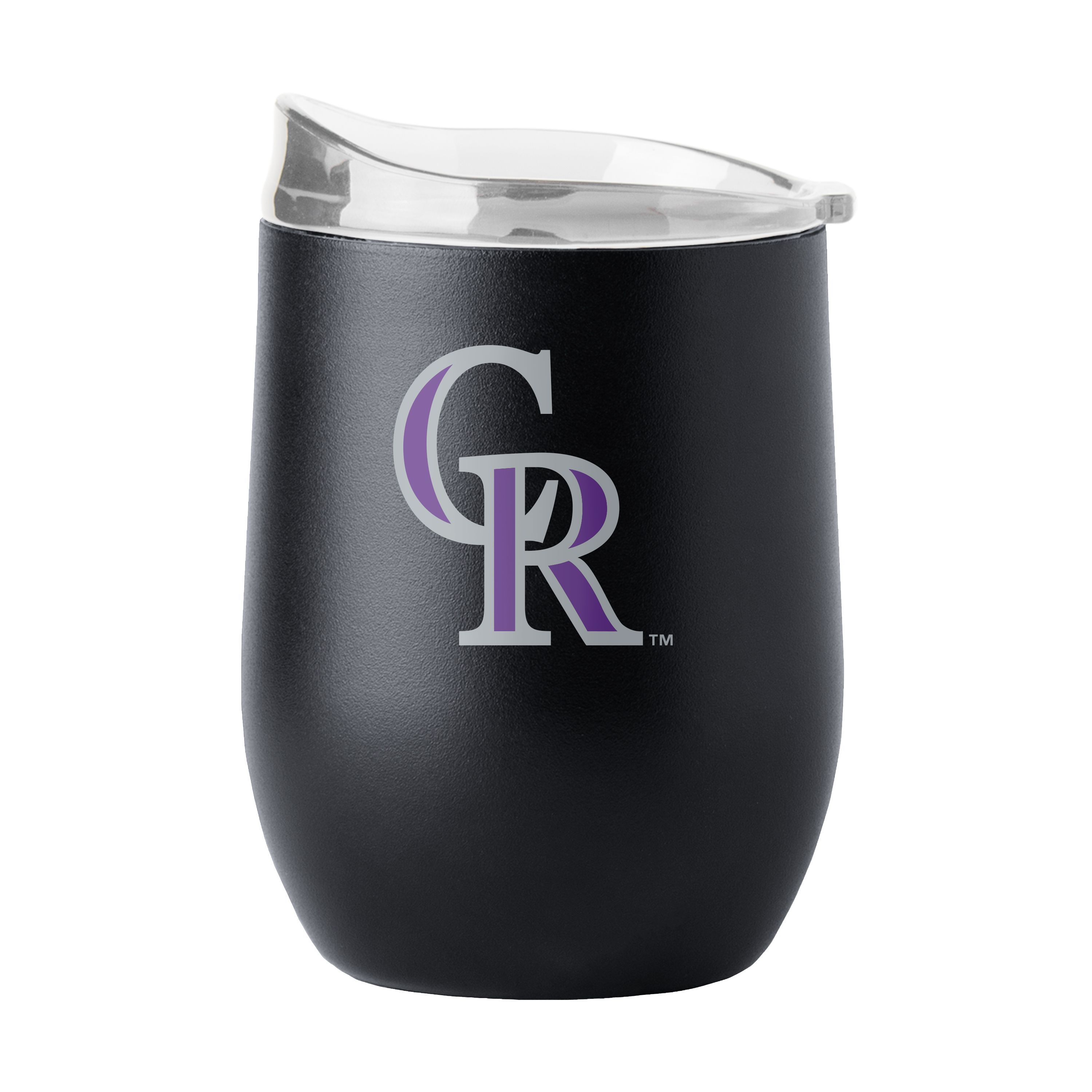 Logo Brands MLB Colorado Rockies 16oz Flipside Powder Coat Curved ...