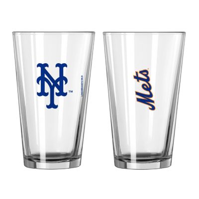 Logo Brands MLB New York Mets 16oz Gameday Pint Glass | belk