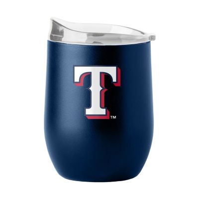 Logo Brands MLB Texas Rangers 16oz Flipside Powder Coat Curved Beverage ...